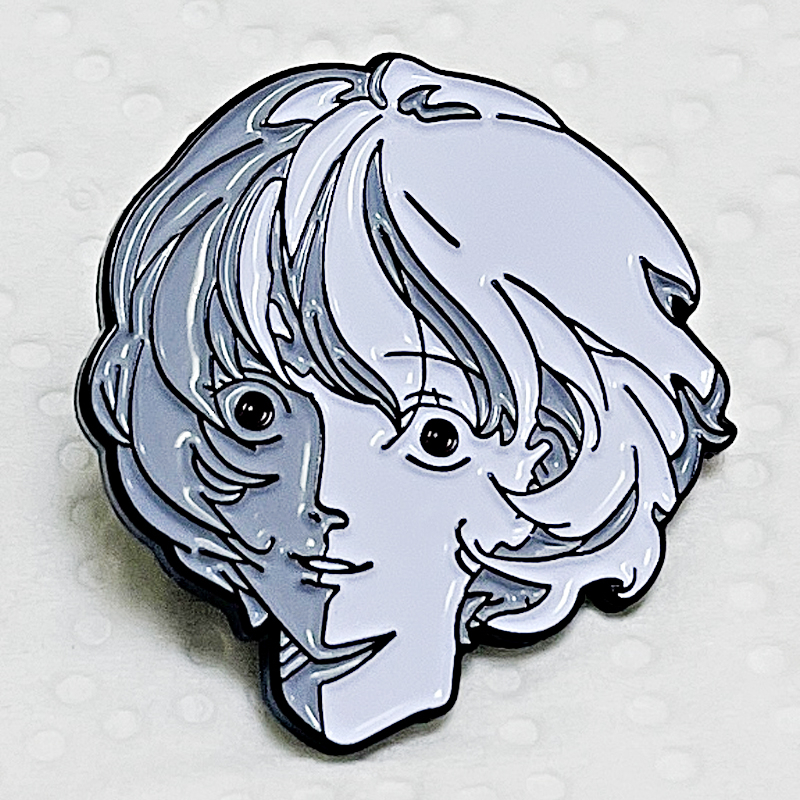 Eva Anime girl Red eyes Ayanami Rei Enamel Pin Brooches Hat Jewelry ...