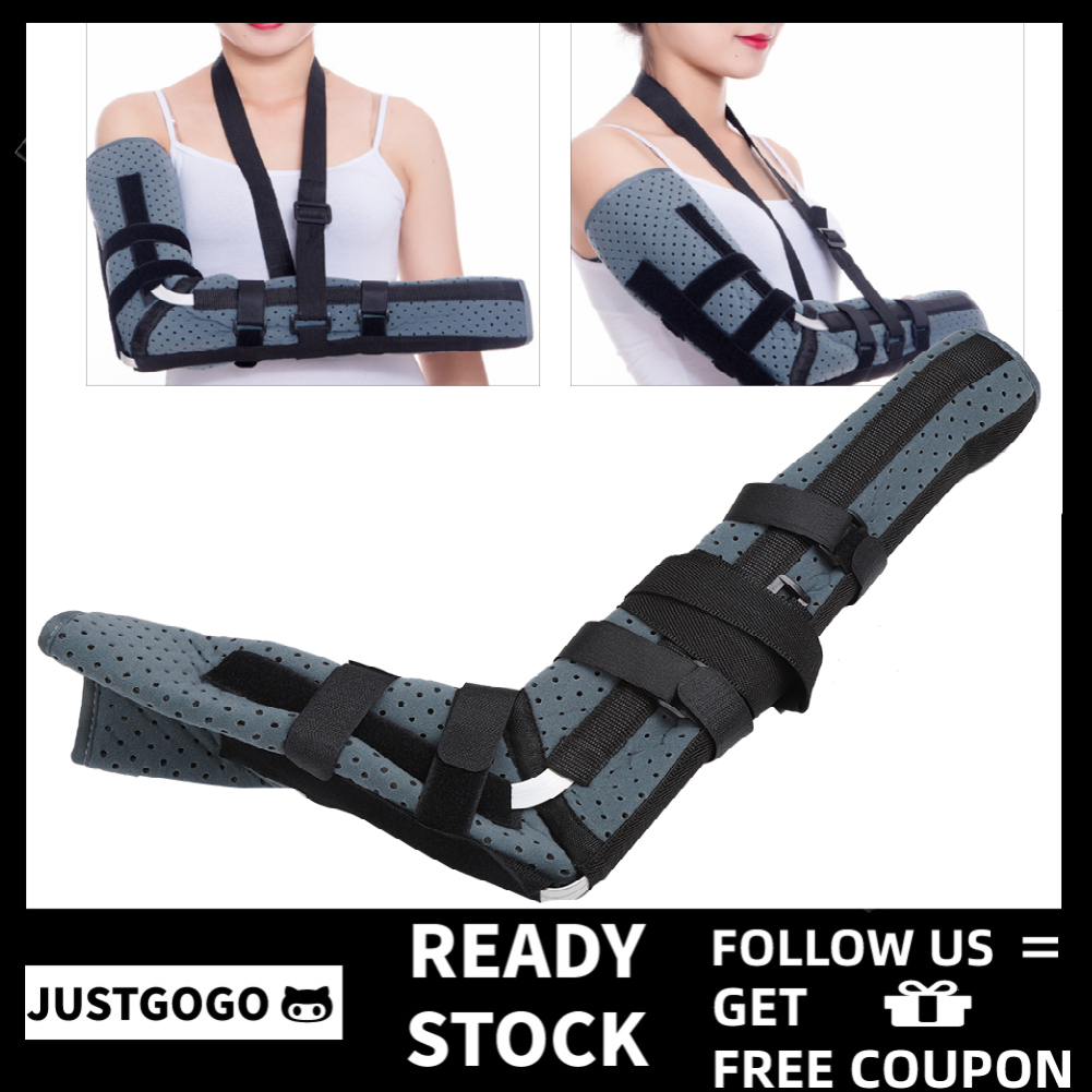 [Ready stock] Justgogo Arm Sling Elbow Support Brace Humerus Splint ...