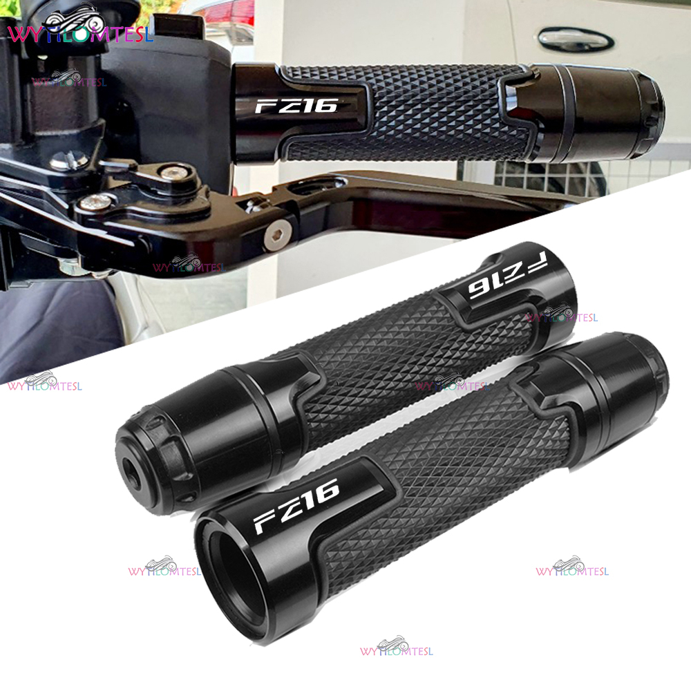 For YAMAHA FZ16 FZ-16 Motorcycle Hand Grips CNC Aluminum Rubber Gel ...