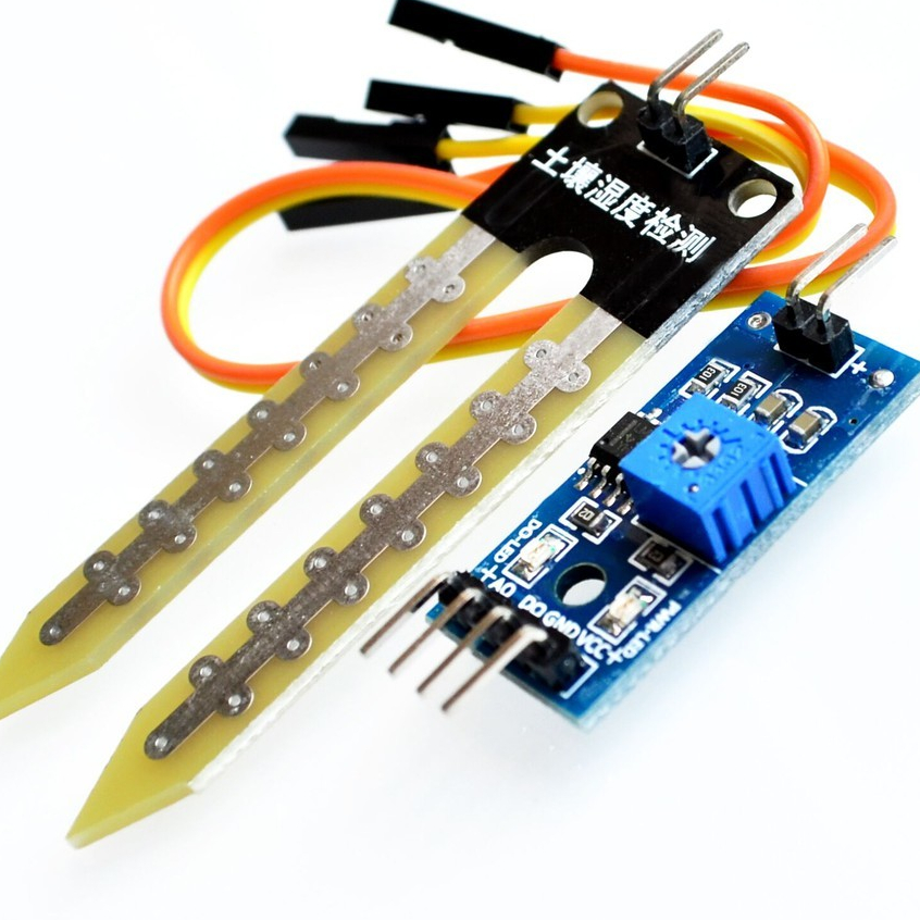 Soil Moisture Hygrometer Detection Humidity Sensor Module For arduino Development Board DIY ...