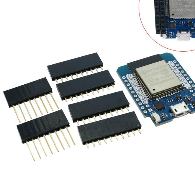 ESP32 D1 Mini ESP-32 WiFi+Bluetooth Internet of Things development board based ESP8266 Fully ...