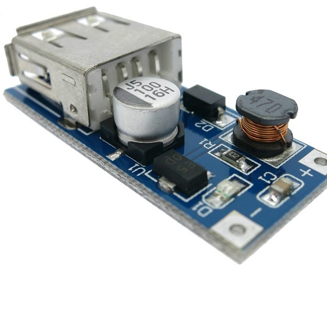 （1-5PCS）DC-DC Boost Module (0.9V ~ 5V) 600mA Boost Converter Step ...