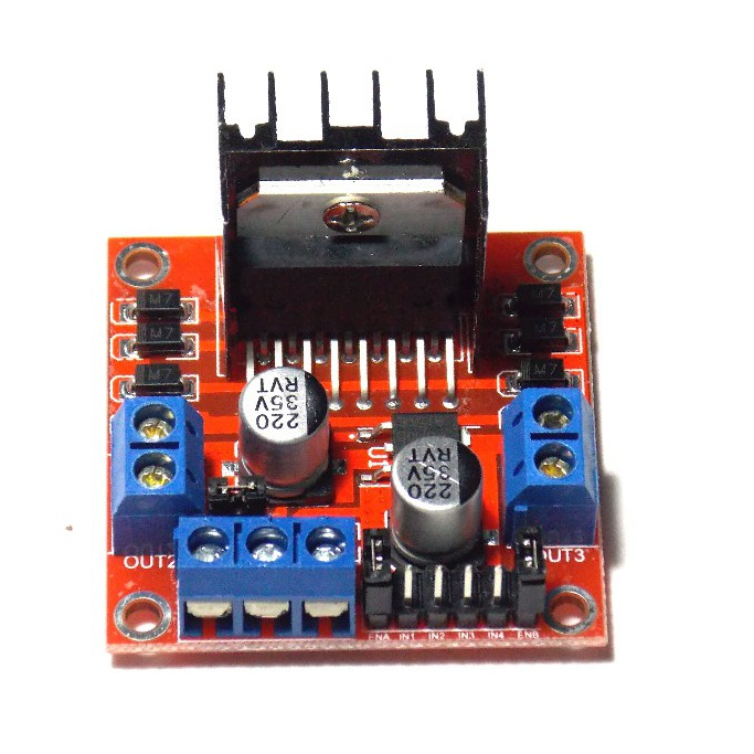 L298n Driver Board Module L298 Stepper Motor Smart Car Robot Breadboard Peltier High Power Motor 