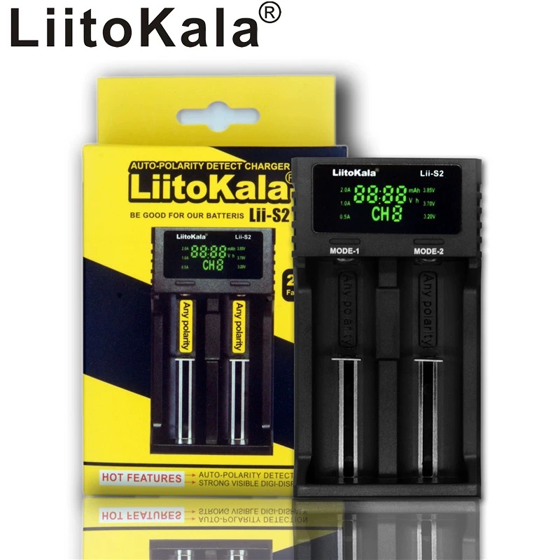 New LiitoKala Lii-500 PD4 PL4 402 202 S1 S2 Battery Charger for 18650 ...