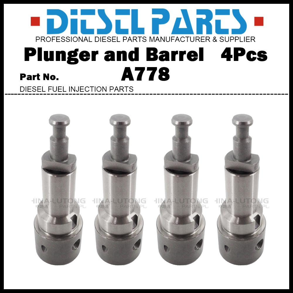 4Pcs Plunger and Barrel Assembly A778 131153-9920 9443610457 for ...
