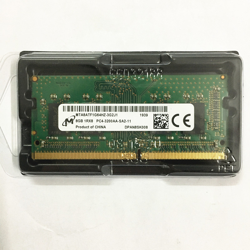 DDR4 Laptop memory 8GB 3200MHz MTA8ATF1G64HZ-3G2J1 SO-DIMM 1.2V DDR4 ...