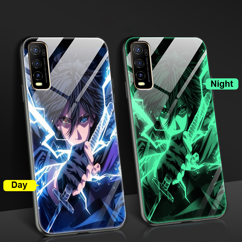 Casing Vivo Y36 Anime Naruto Luminous Hard Phone Case Y27 Y36 5G Y20i ...