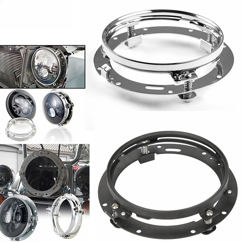 General Car Motorcycle Mounting Bracket for Jeep JK 7inch LED Headlight ...