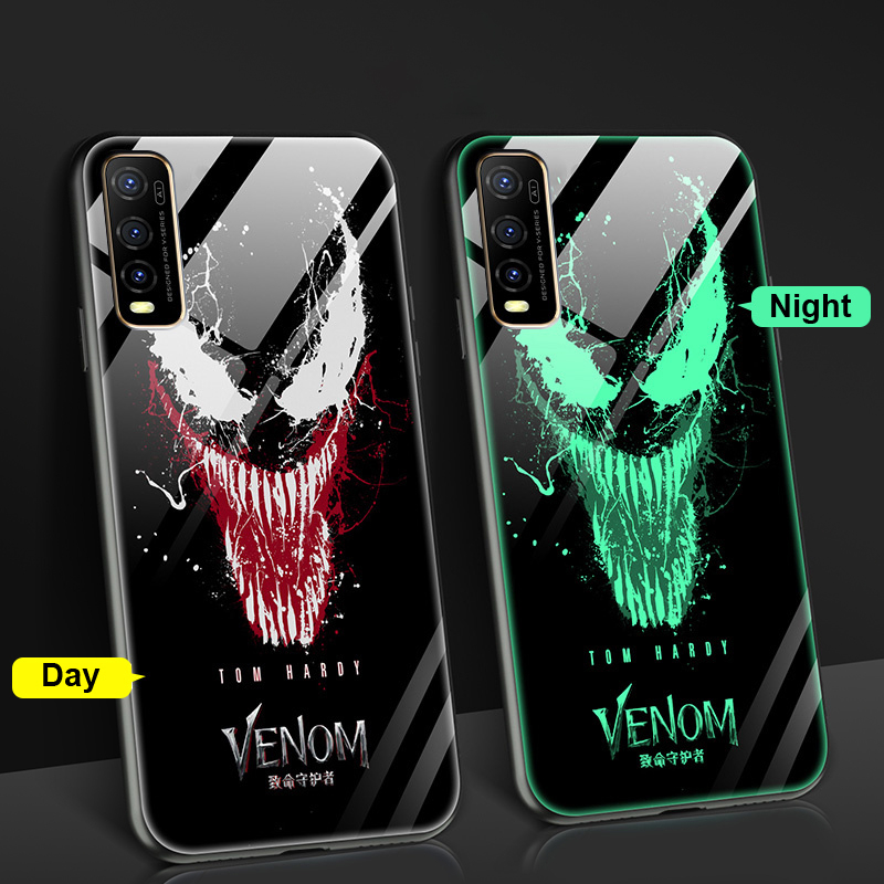 Venom Case Vivo Y20i Luminous Hard Shockproof Casing Y20i 2021 Y20 2021 ...