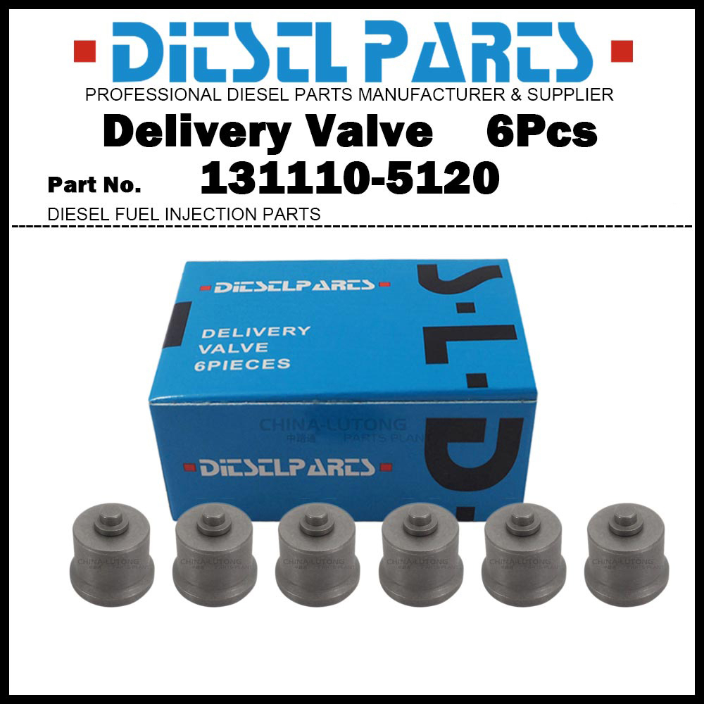 6Pcs Injection Pump Pressure Valve Delivery Valve A32 131110-5120 ...