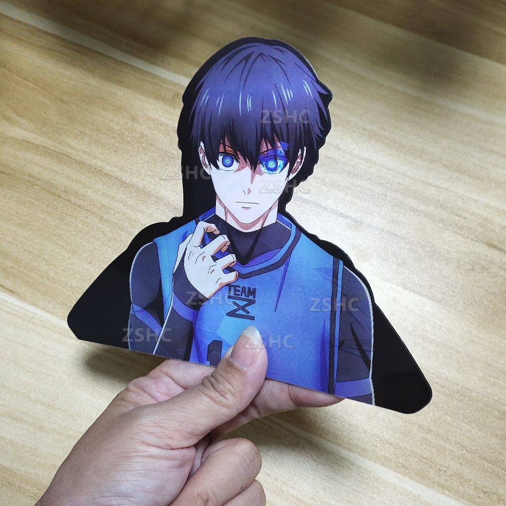 Anime BLUE LOCK Isagi Yoichi Motion Car Stickers Refrigerator Decal ...