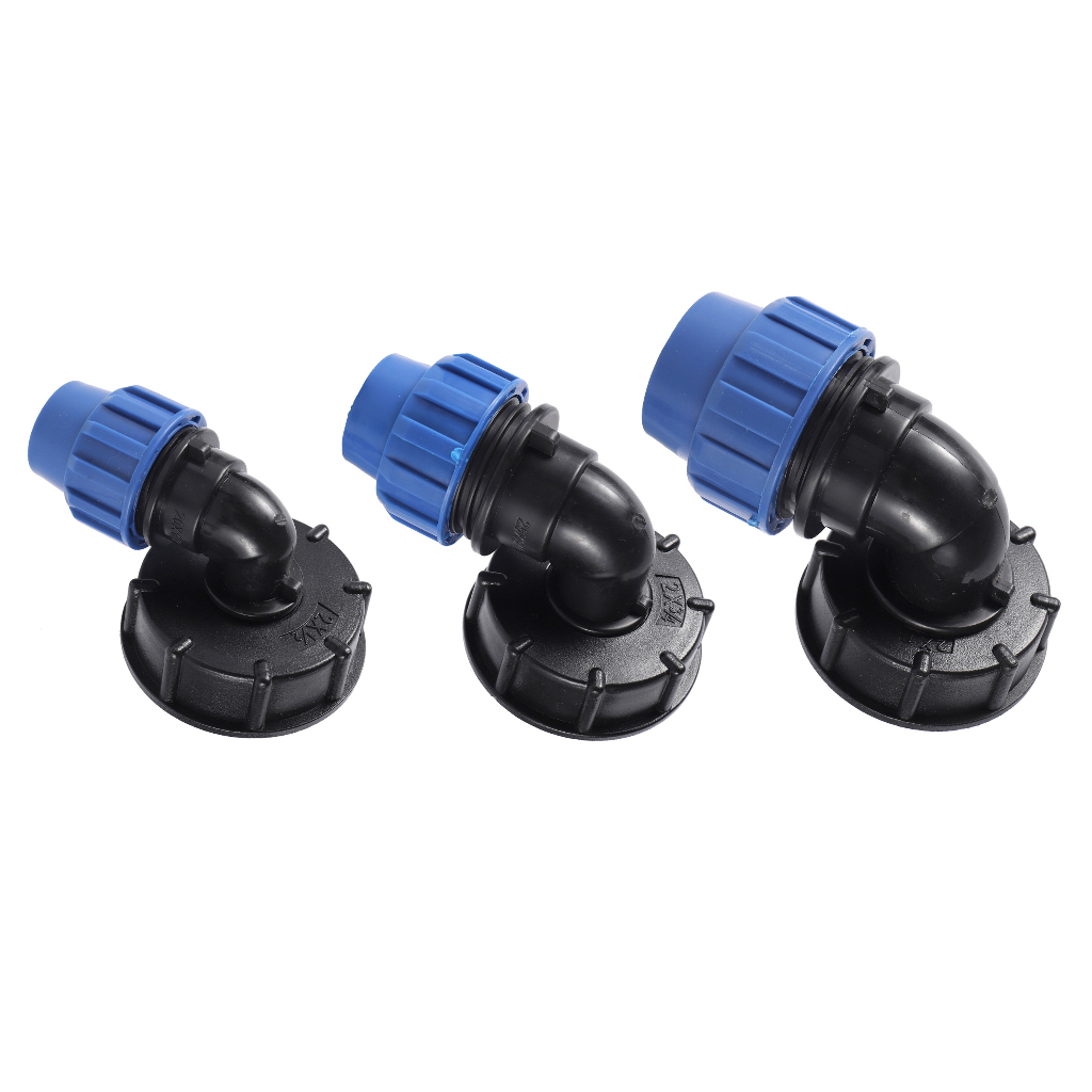 IBC Water Tank Pipe Connector Garden Water Connectors For Tank Elbow ...