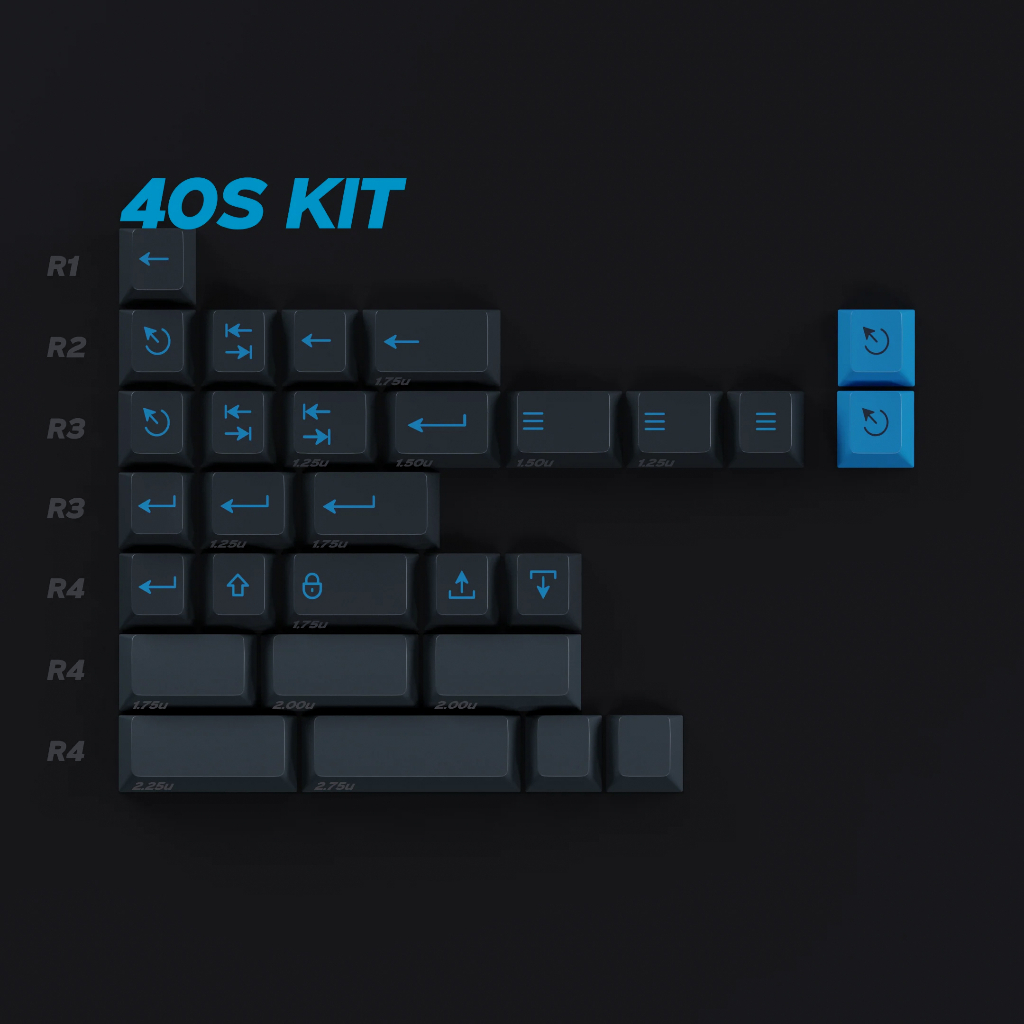 KBDfans Pbt Fans Umbra Keycaps Pbt Cherry Profile Keycaps | Shopee ...