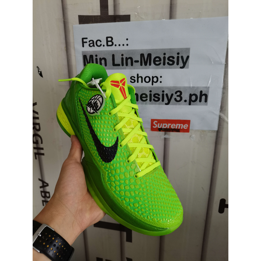 MAX batch , low cut basketball shose ,green color , NK K6 Protro ...
