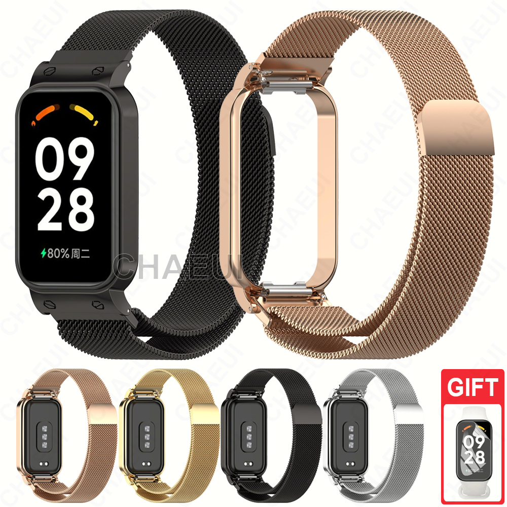 Stainless Steel Strap Metal Bracelet for Redmi Smart Band 2 3 / Xiaomi ...