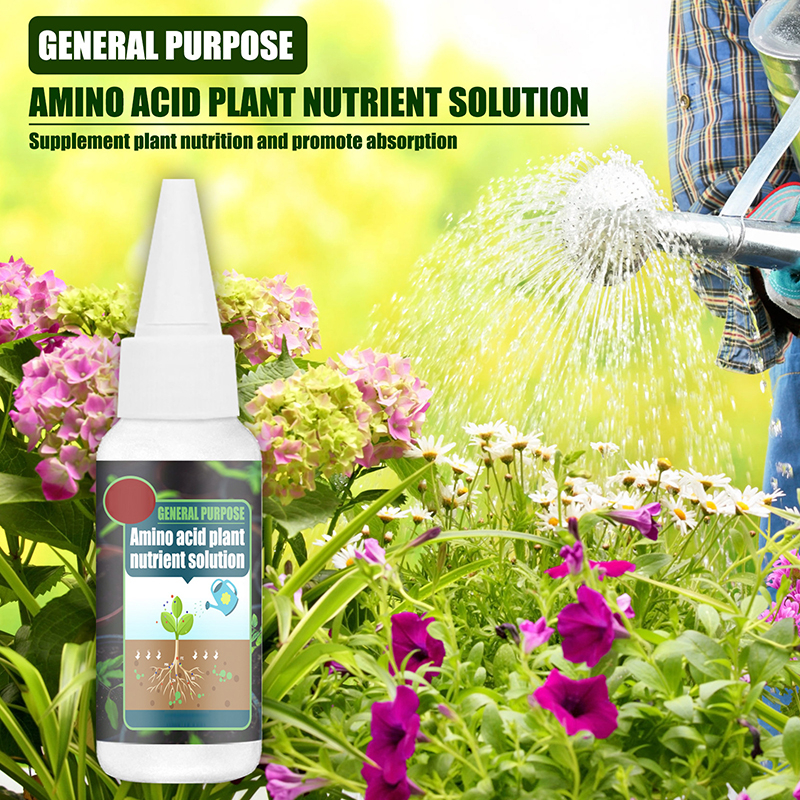 30ML Amino Acid Plant Nutrient Solution Concentrated Turf Grass Soil ...