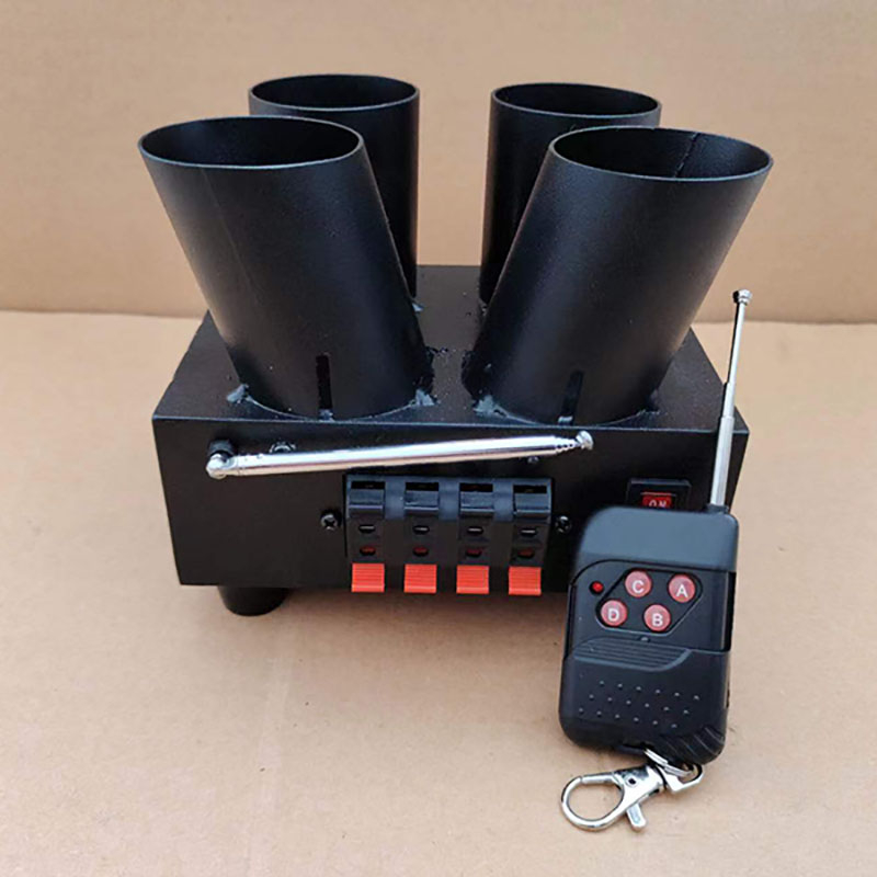 4 head firework launcher firework set up machine stage wedding festival ...
