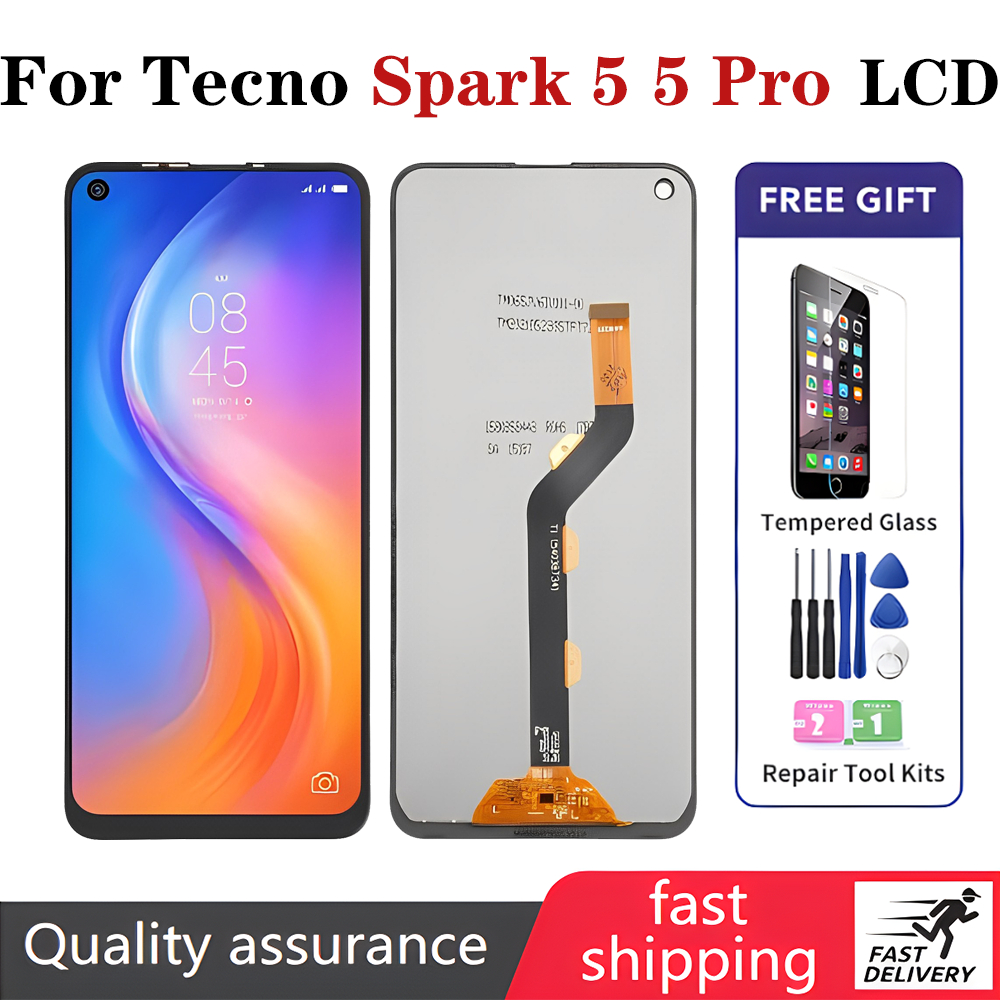 Shop hot saleTecno Spark 5 / Spark 5 Pro LCD screen and digitizer ...