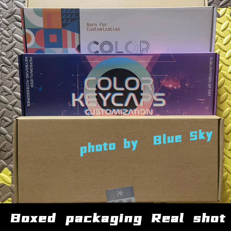 Cinnamon keycaps cherry profile Dye-Sublimation PBT keycap 141keys for ...