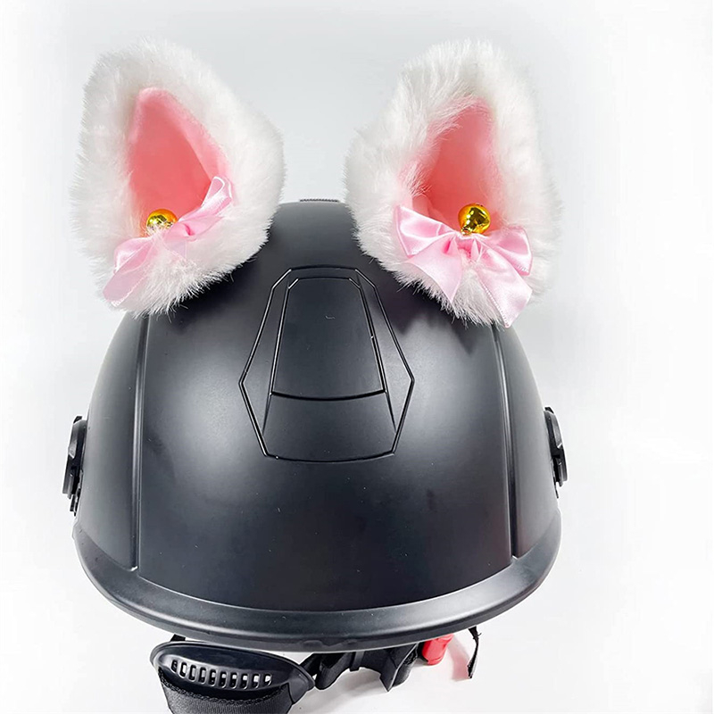 Cute Helmet Cat Ears Helmet Accessories Decoration Fox Ear for ...