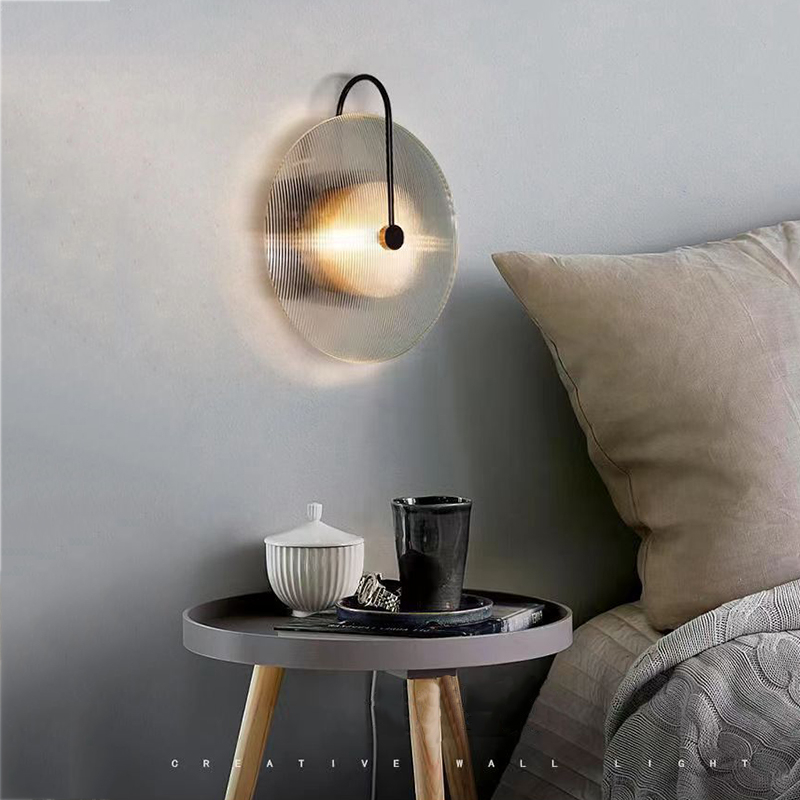 Modern Minimalist Decorative Wall Lamp Led American Creative Bedside ...