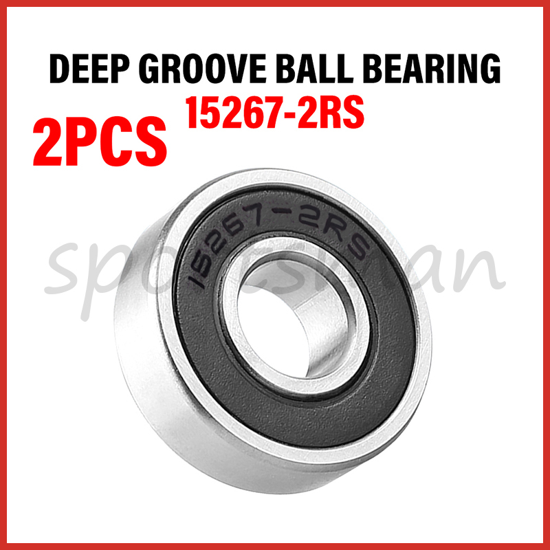 2Pcs Bearing 15267-2RS 6805-2RS Bicycle Bottom Bracket Repair Sealed ...