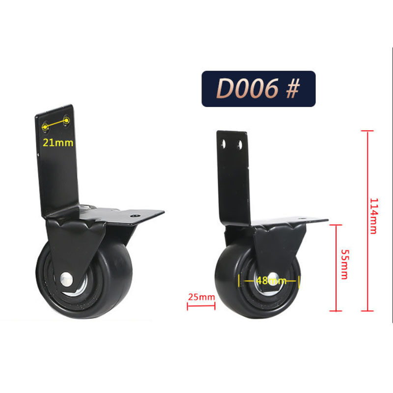 D006 trolley case universal wheel roller replacement parts trunk swivel ...