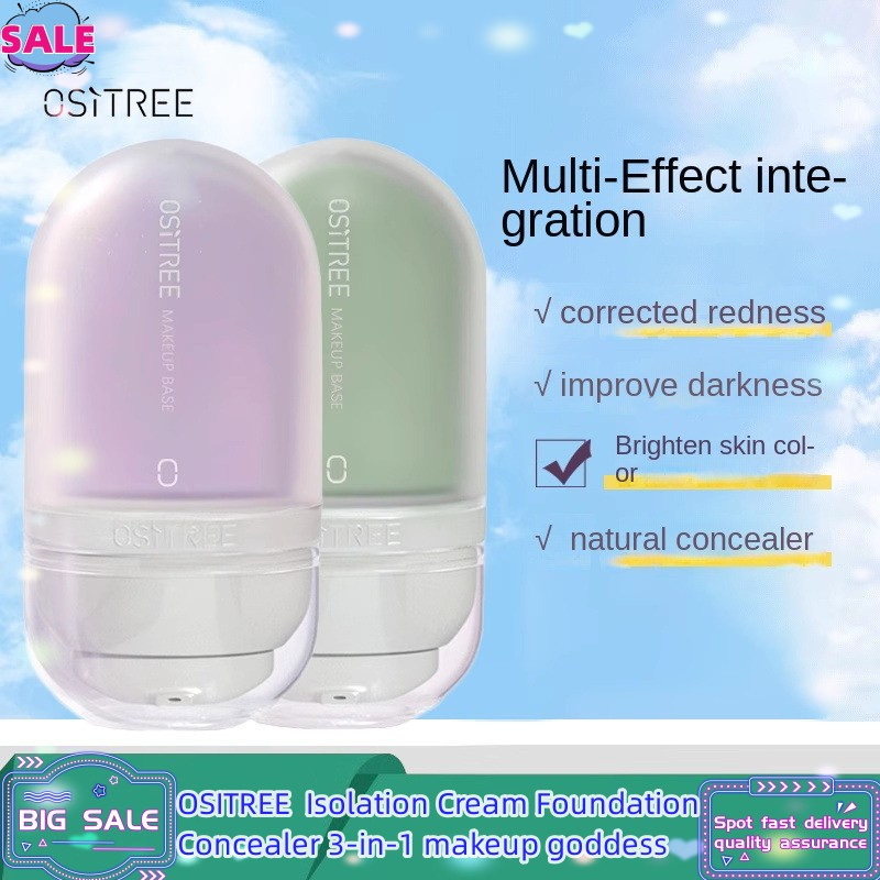 OSITREE Discoloration Barrier Cream Makeup Primer Moisturizing ...