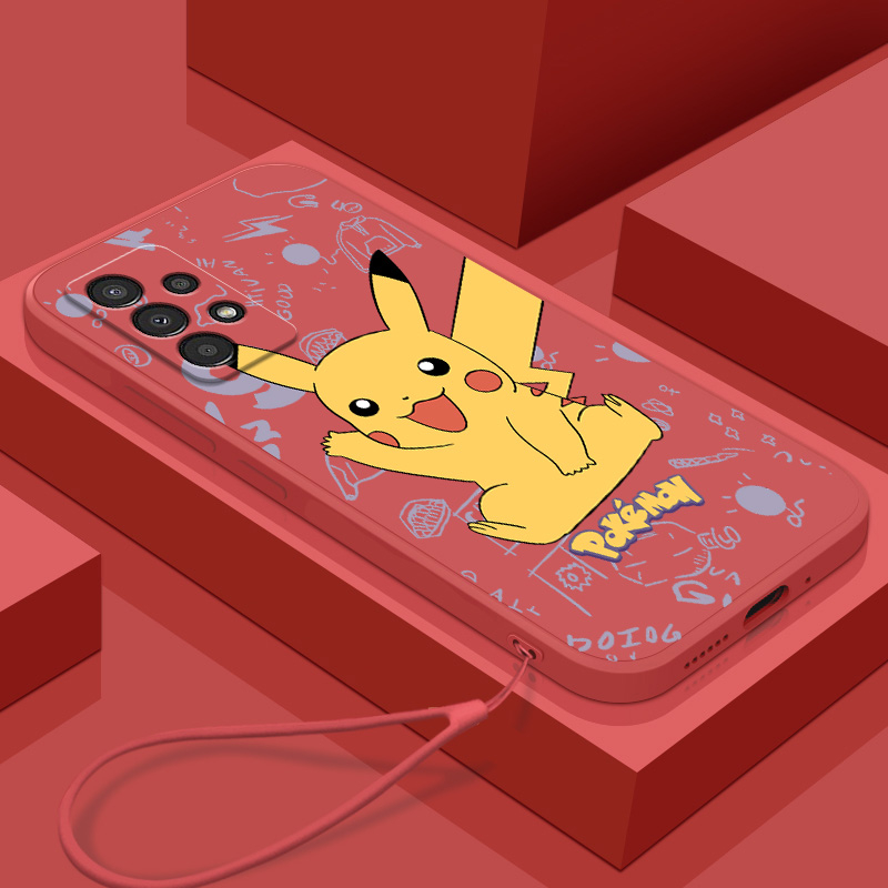 Tpu the Happy Pikachu for Samsung A14 Samsung A04 Samsung A04E Samsung ...