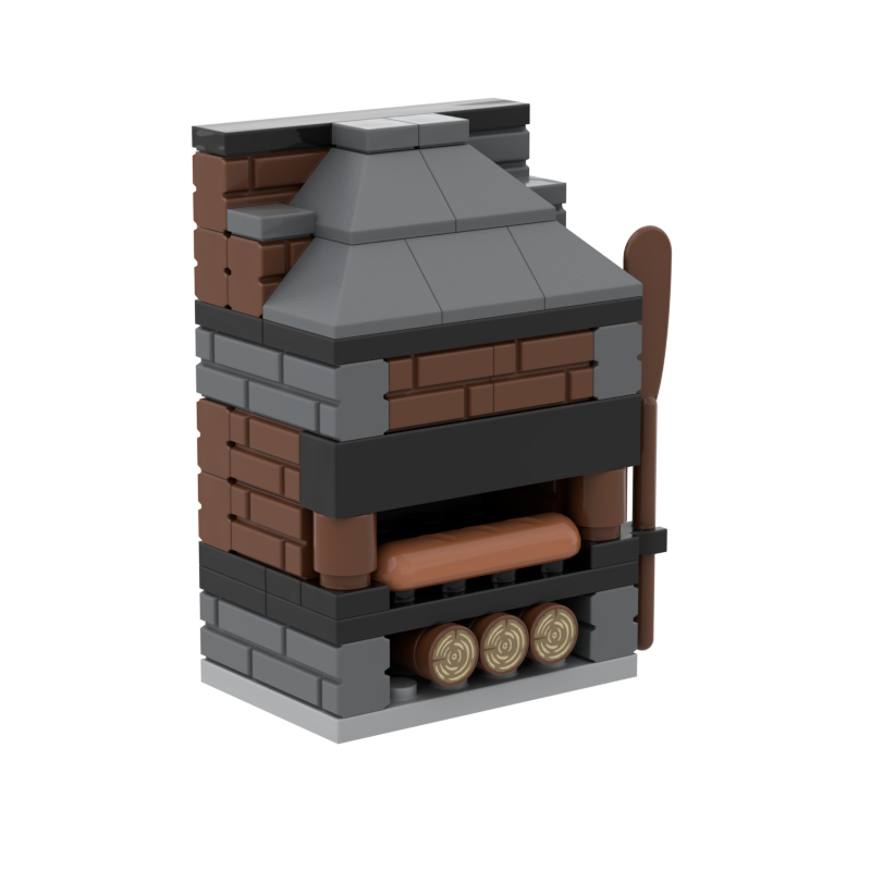 Walls Medieval Middle Age Building Blocks Toy Collection Kids Assembly ...