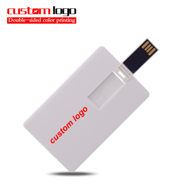 Credit Card USB 2.0 4GB 8GB 16GB 32GB 64GB customize business Flash pen ...