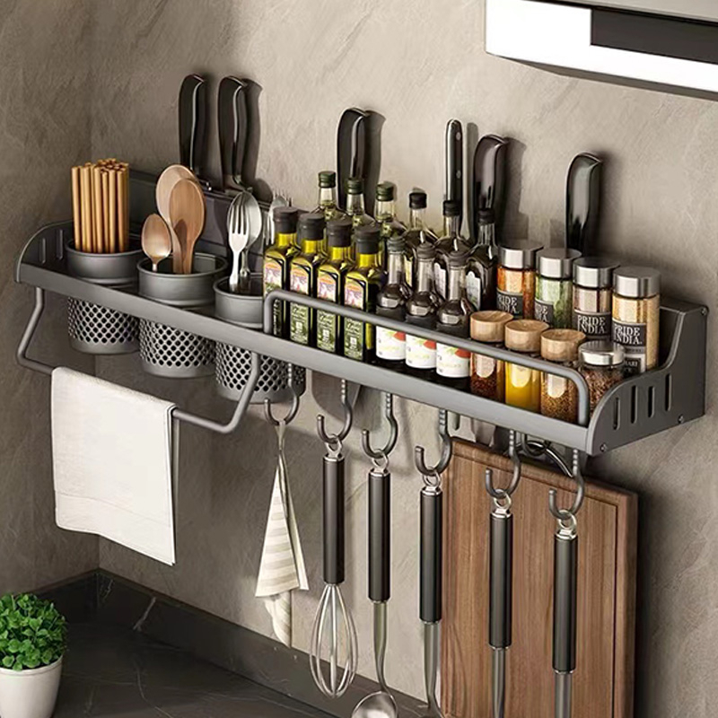 Spice Rack Hanging Kitchen Organizer Multi-purpose Condiments Seasoning ...