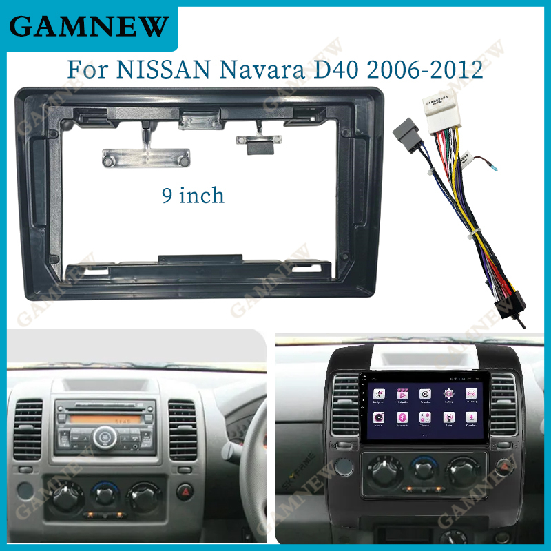 9 Inch Car Frame Fascia Adapter Android Radio Dash Fitting Panel Kit ...