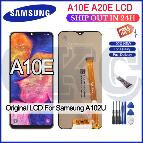 Original LCD For Samsung Galaxy A10E A102 A102F LCD with Frame Display ...