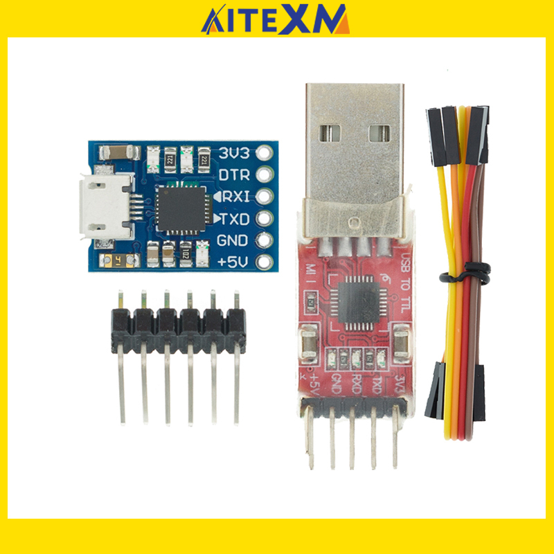 CP2102 USB 2.0 to UART TTL 5PIN Connector Module Serial Converter STC ...