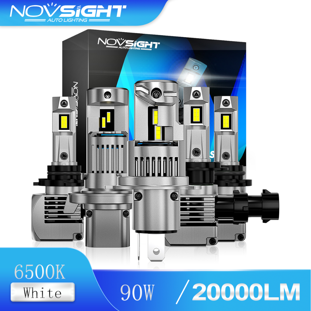 Novsight N56 Car LED Headlight H4 H11 H7 HB3 HB4 Newest 1:1 design in ...