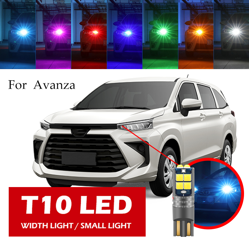 1ps T10 LED W5W For Toyota Avanza Side Door Light, Small Headlight, Car ...
