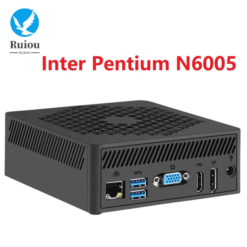 Inter Pentium N6005 Mini Pc DDR4 8GB/16GB RAM 512G SSD Windows 11 Pro ...