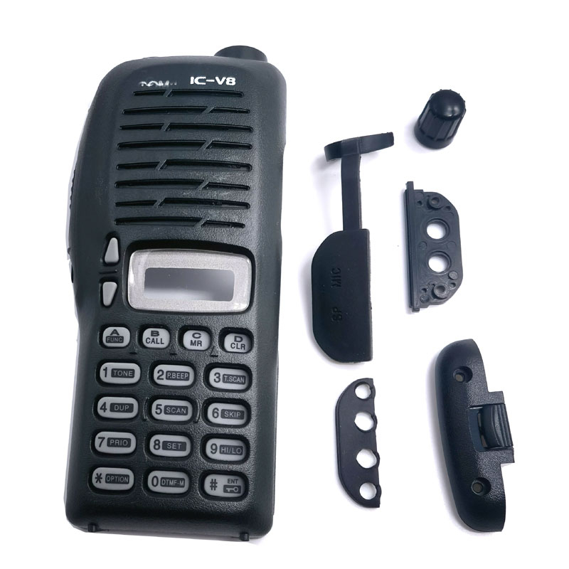 Walkie-talkie Replacement Front Outer Case Housing Cover Shell for Icom ...