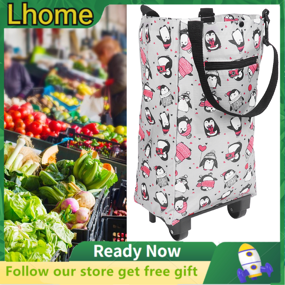 [Ready Stock] Lhome Household Shopping Cart Elderly Bag Grocery ...