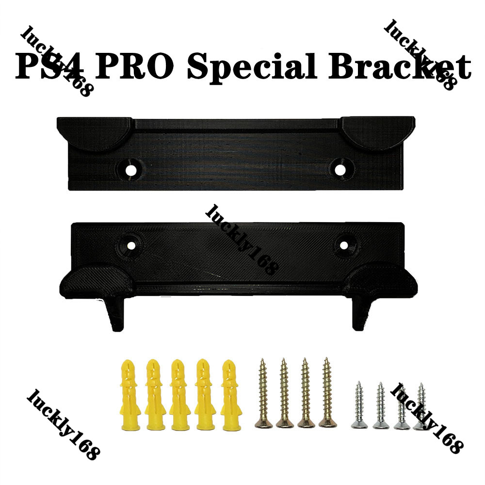 For PS4/PS4 Slim/Pro Console Holder Bracket Wall Mount Stand | Shopee ...