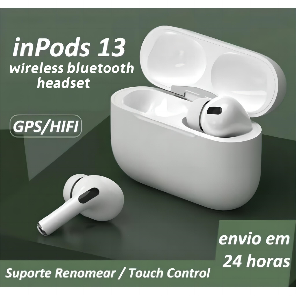 Mini Tws inpods i13 wireless bluetooth Hifi MSica in-ear for Android ...