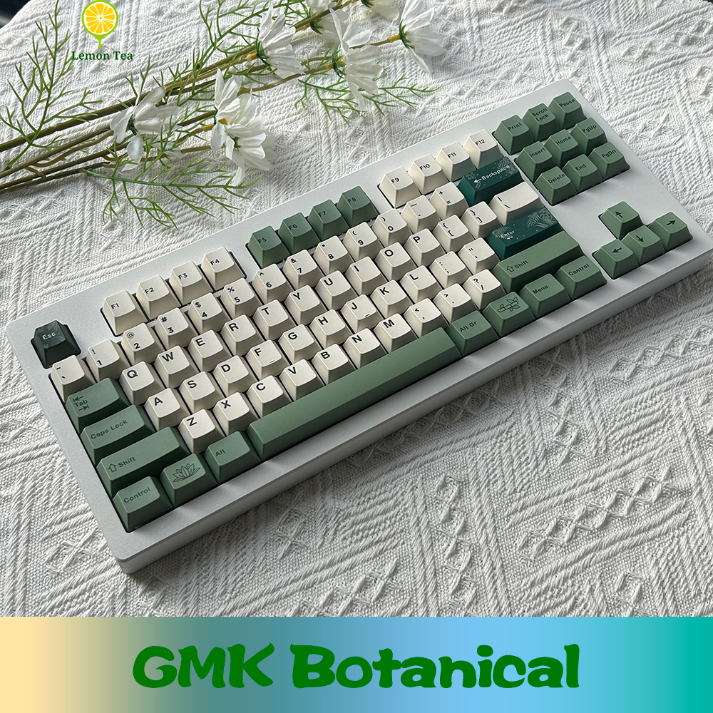 [In stock] GMK Botanical Keycaps cherry profile PBT Material Suitable ...