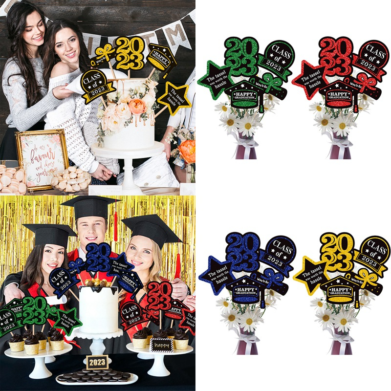 Graduation Season Grad Creative Cake Topper Party Needs Glitter ...