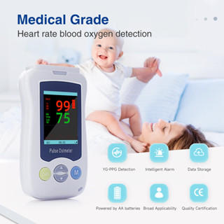 Yongrow Handheld Pulse Oximeter Blood Oxygen SPO2 Heart Rate Monitor ...