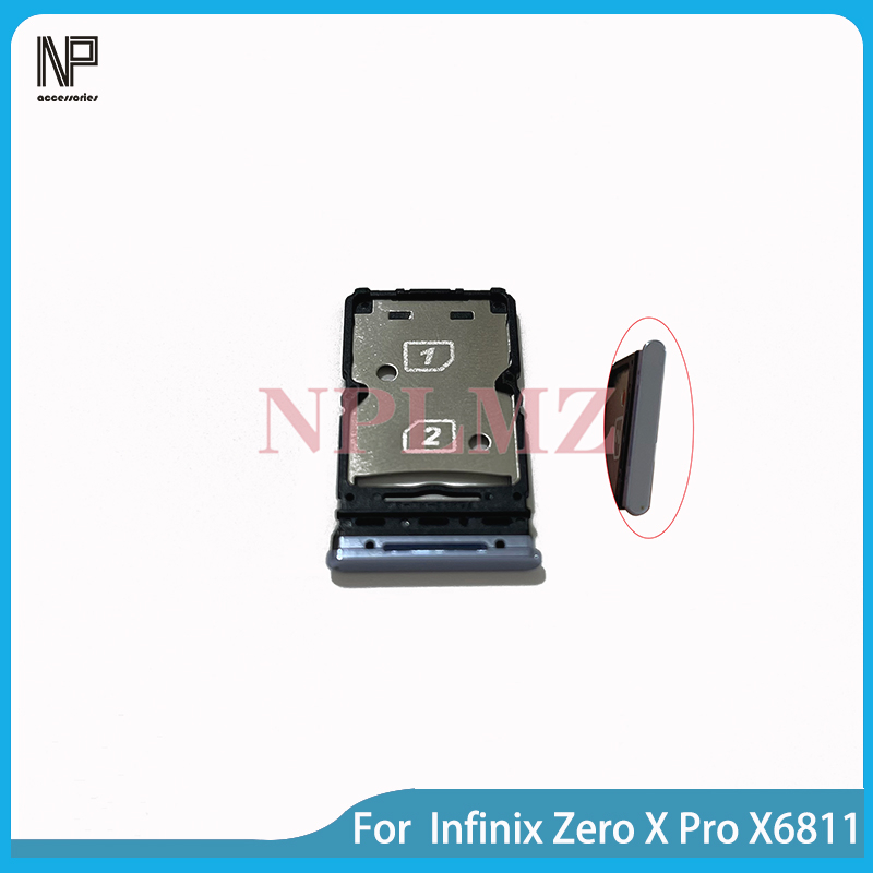 SIM Card Tray Holder For Infinix Zero X Pro X6811 Note 11 Pro X697 note ...
