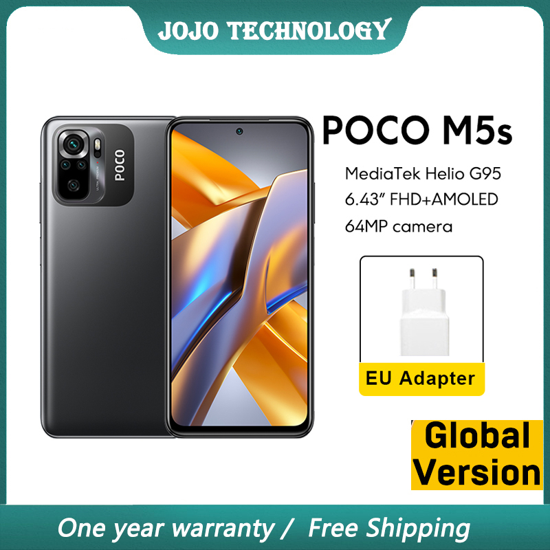 【Global 】Xiaomi POCO M5s 5G | Dual Sim | 6.43" inch FHD+ AMOLED Dot ...