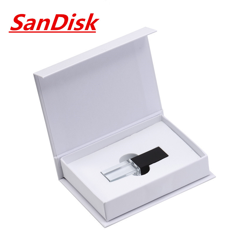 Transparent Glass USB For Car Logo usb pen drive 8GB 16GB 32GB 64GB USB ...