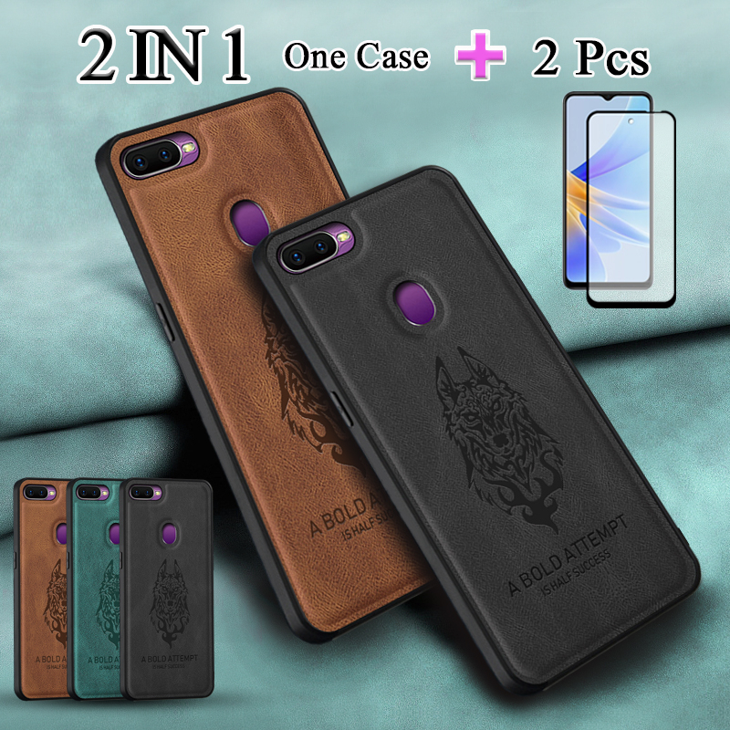 2 IN 1 For OPPO F9 F9 Pro A7X Phone Case TPU Soft Shockproof Case With ...