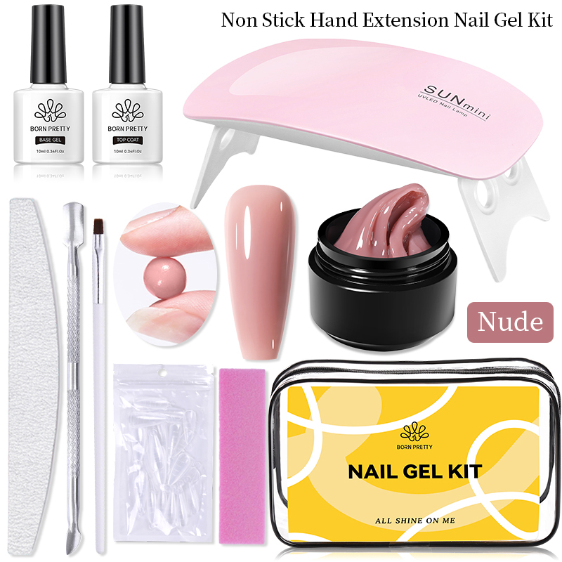 Born Pretty Poly Gel Polish Set Quick Building Gel Nail 15ml | Shopee ...